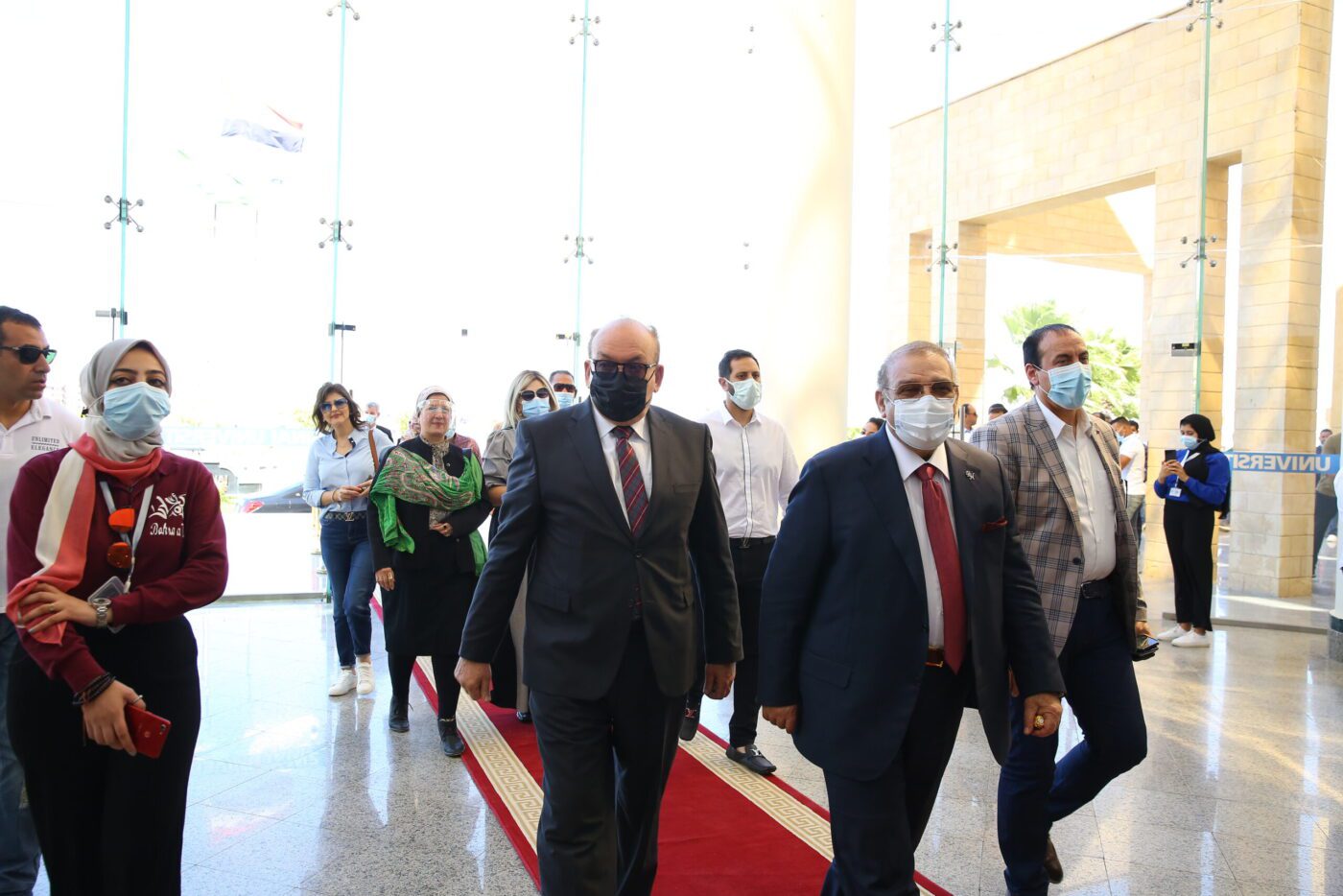 Dr. Hassan Rateb Visits Arish & Kantara Campuses - Sinai University