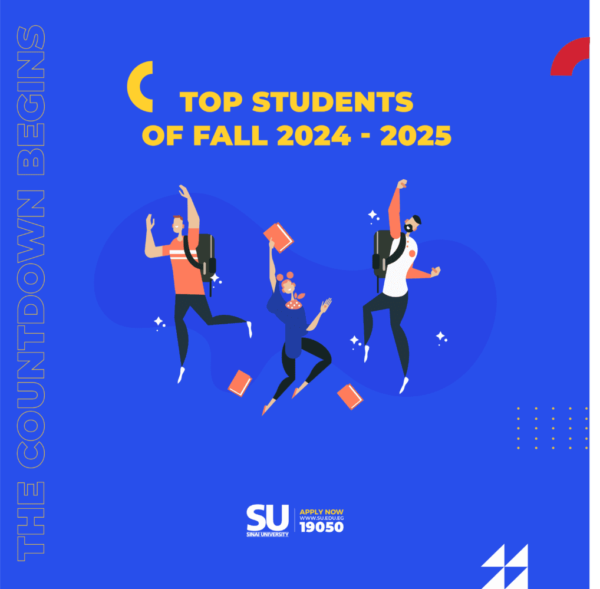 Top students Fall 2024 - 2025 - Sinai University